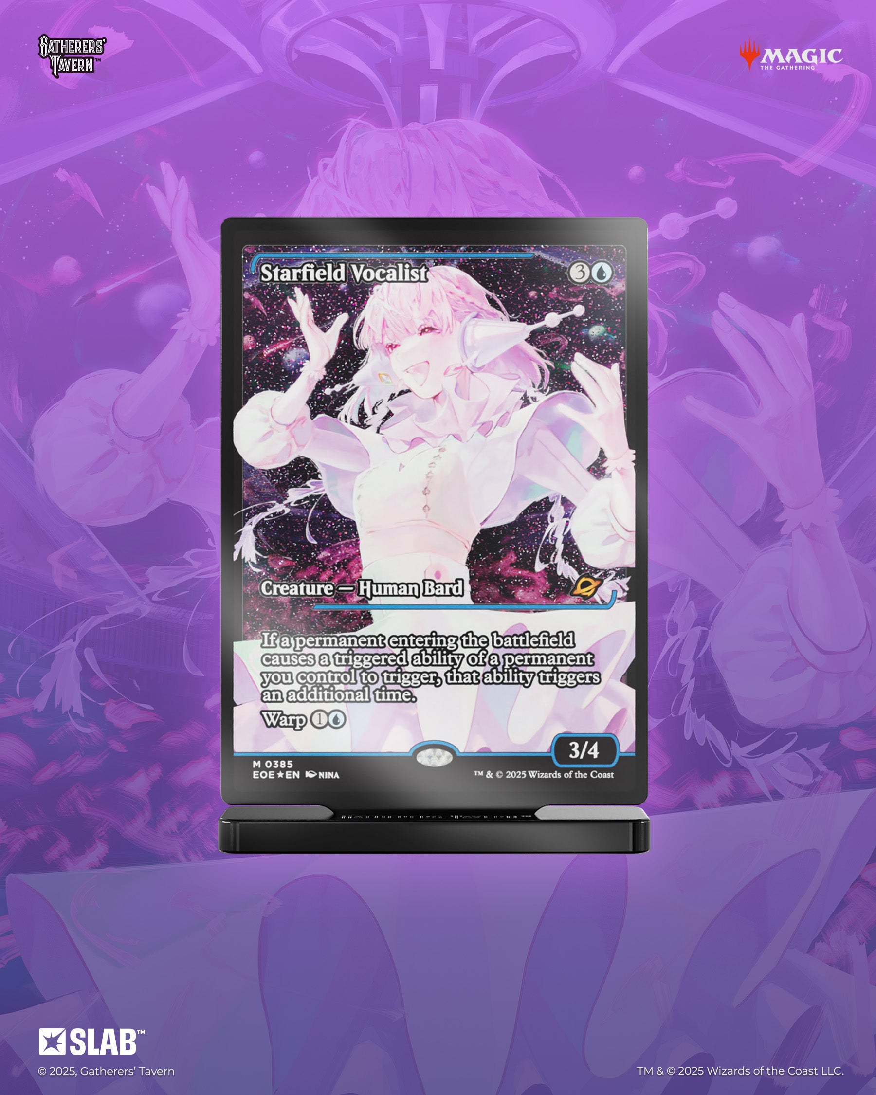 Starfield Vocalist Slab Standee – Gatherers' Tavern