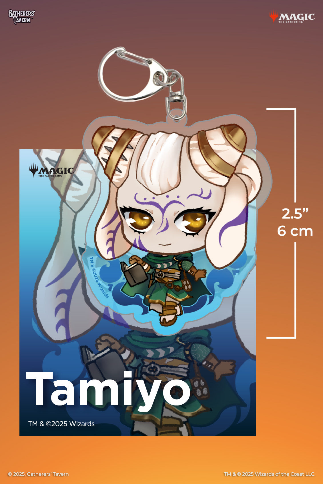 Tamiyo Kliggs Keychain – Gatherers' Tavern