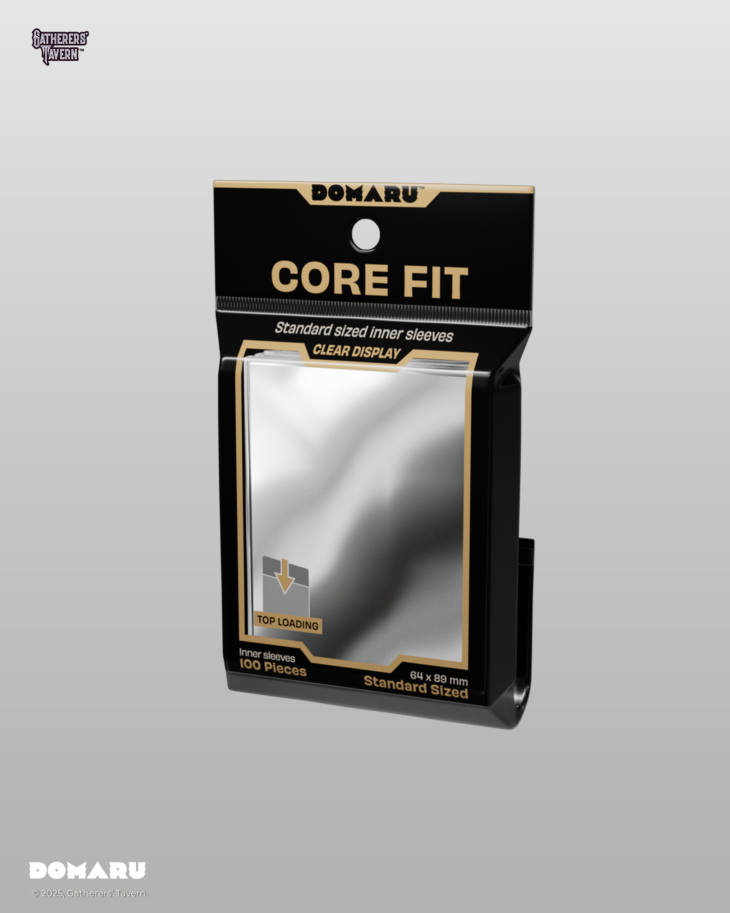DOMARU Core Fit - Standard Clear Inner Sleeves – Gatherers' Tavern